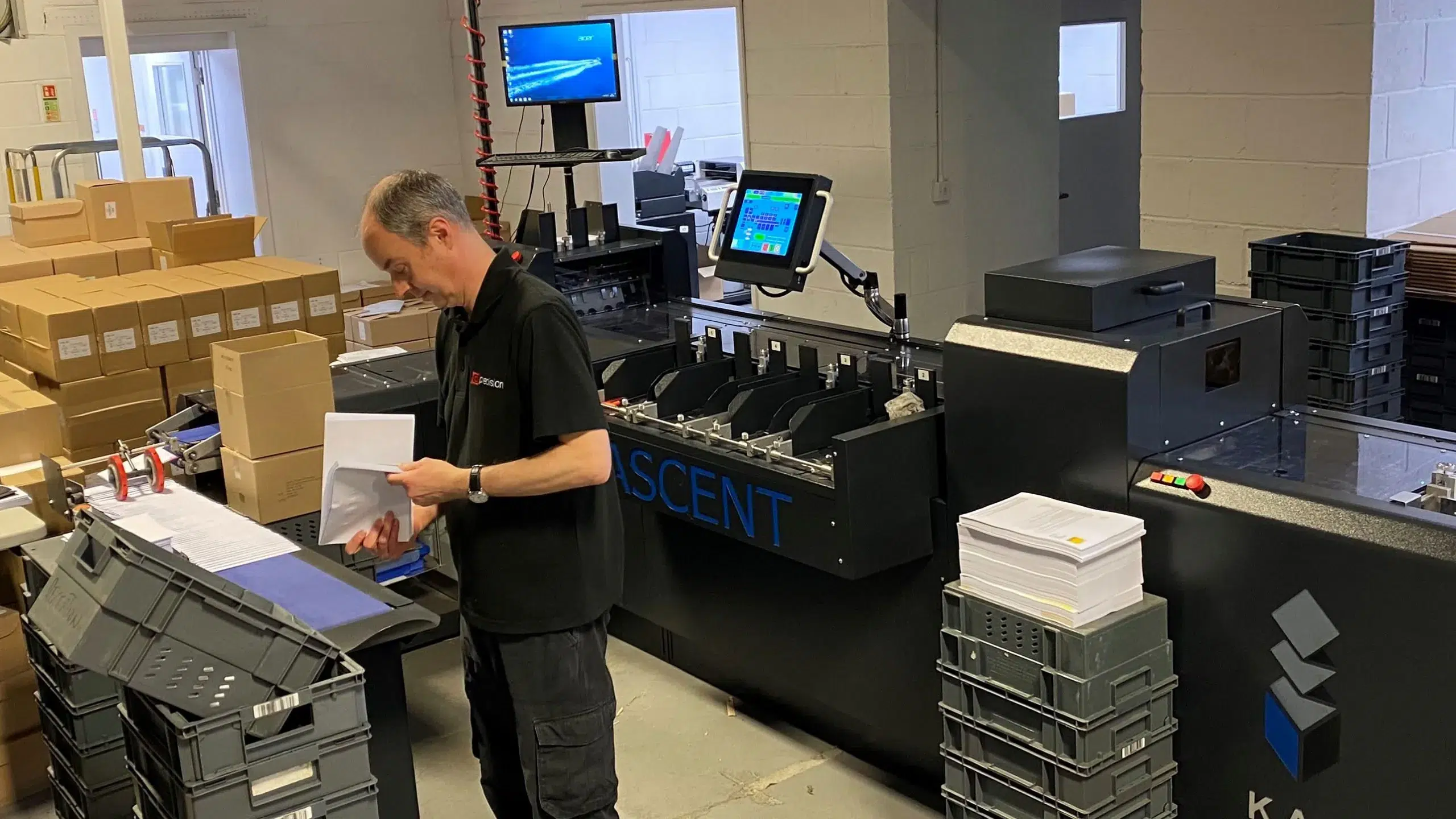 Introducing our new mail inserter with on-board camera matching!