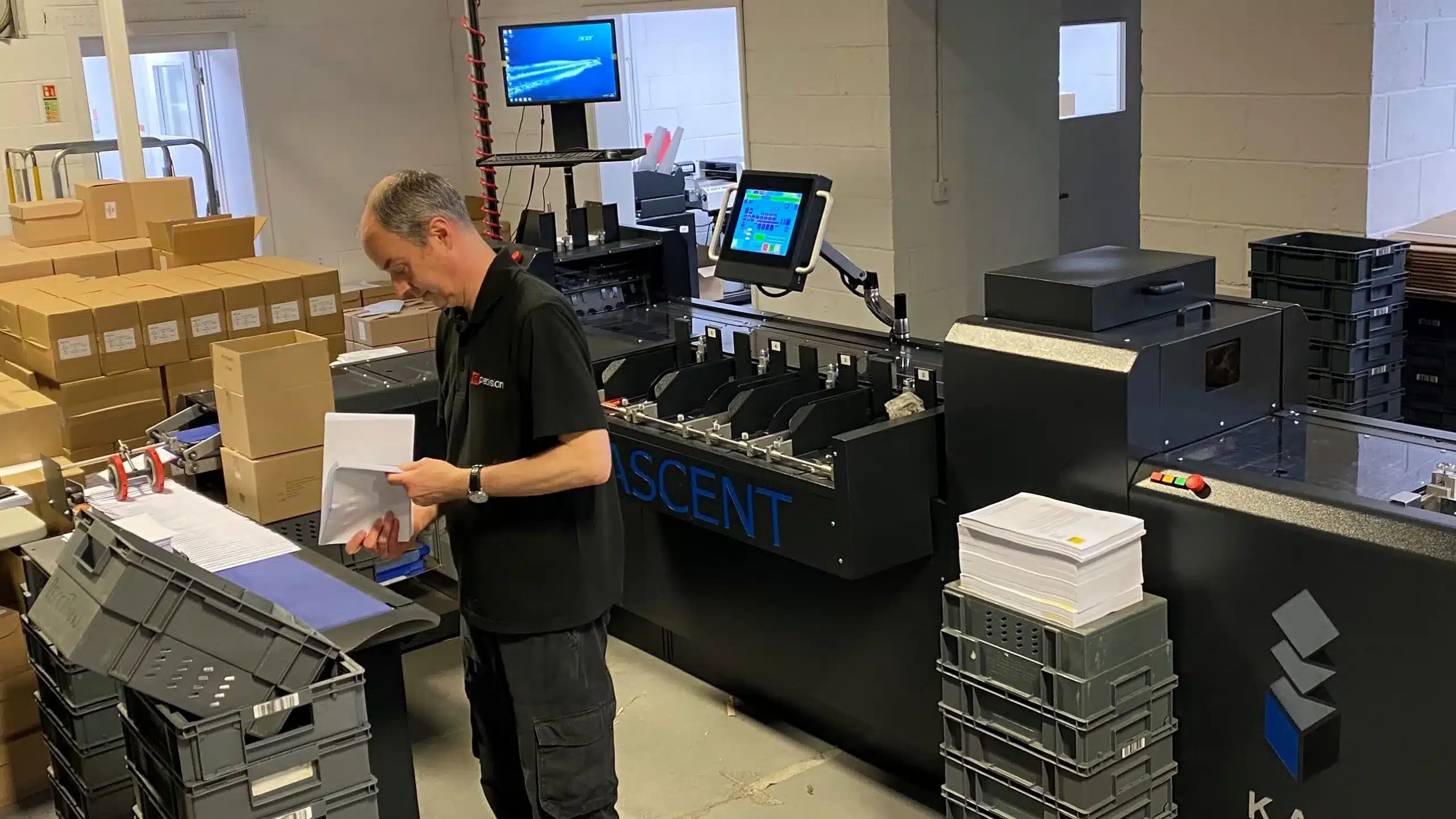 Introducing our new mail inserter with on-board camera matching!